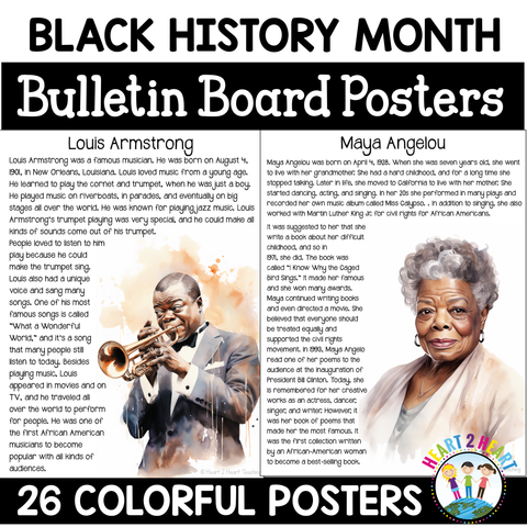 Celebrating Black History Month In the Classroom – Heart 2 Heart Teaching