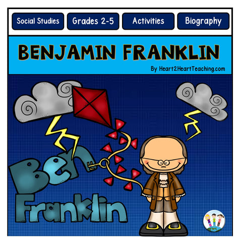 The Life Story of Benjamin Franklin- Reading Passages, Activities, & F ...