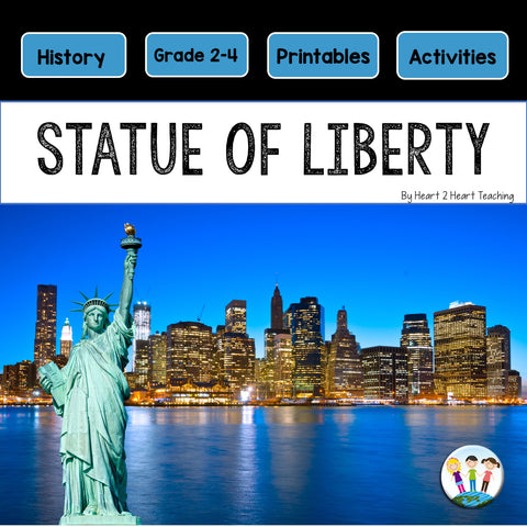 Let's Learn About the Statue of Liberty Mini Unit – Heart 2 Heart Teaching