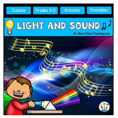 Light and Sound Unit with Issac Newton, Alexander Graham Bell, & Alber ...