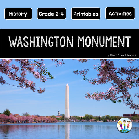 The Washington Monument Mini Unit with Flip Book – Heart 2 Heart Teaching