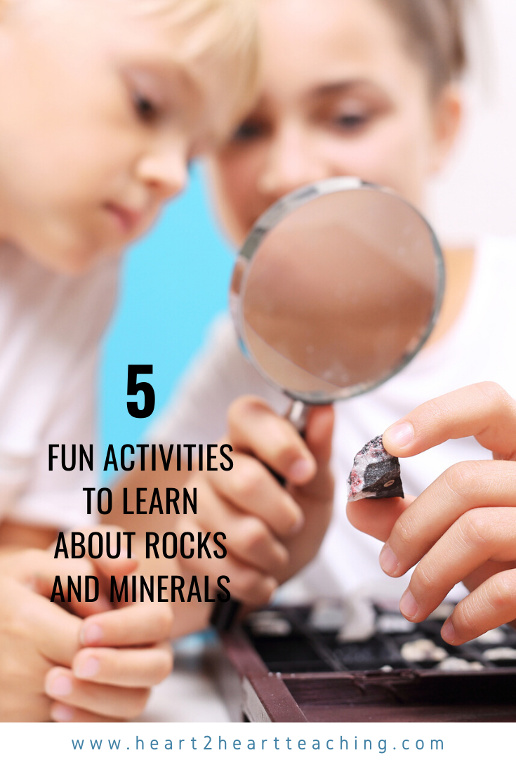 5 Activities to Learn About Rocks and Minerals – Heart 2 Heart Teaching