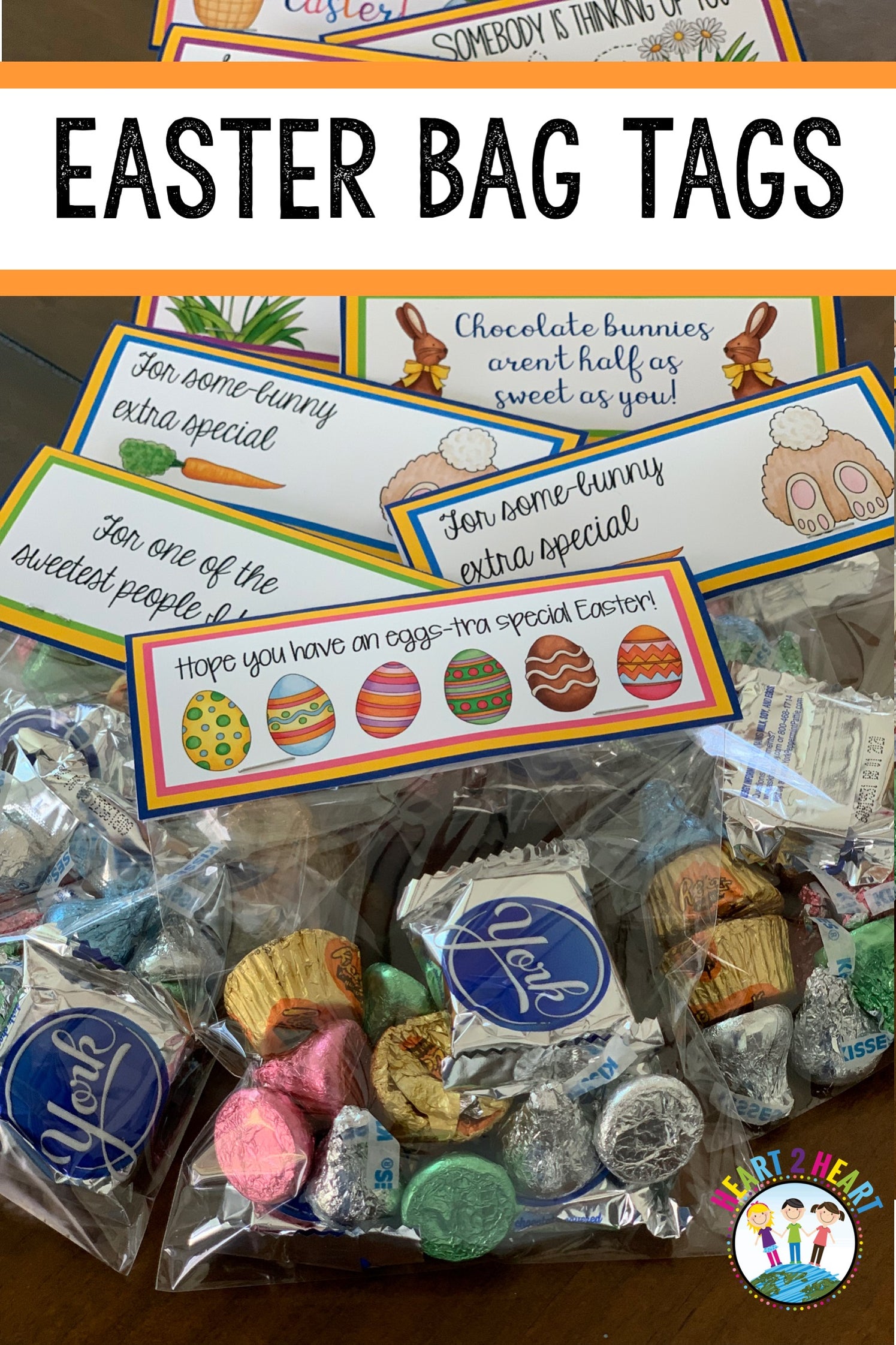 5 Awesome Ideas to Make Your Own Easter Treat Bags – Heart 2 Heart Teaching