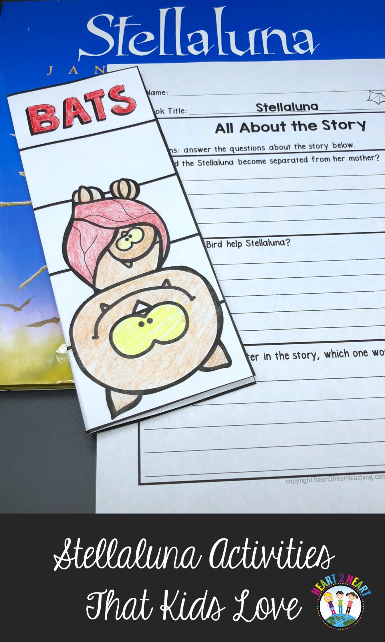 8 Stellaluna Activities That Kids Will Love – Heart 2 Heart Teaching