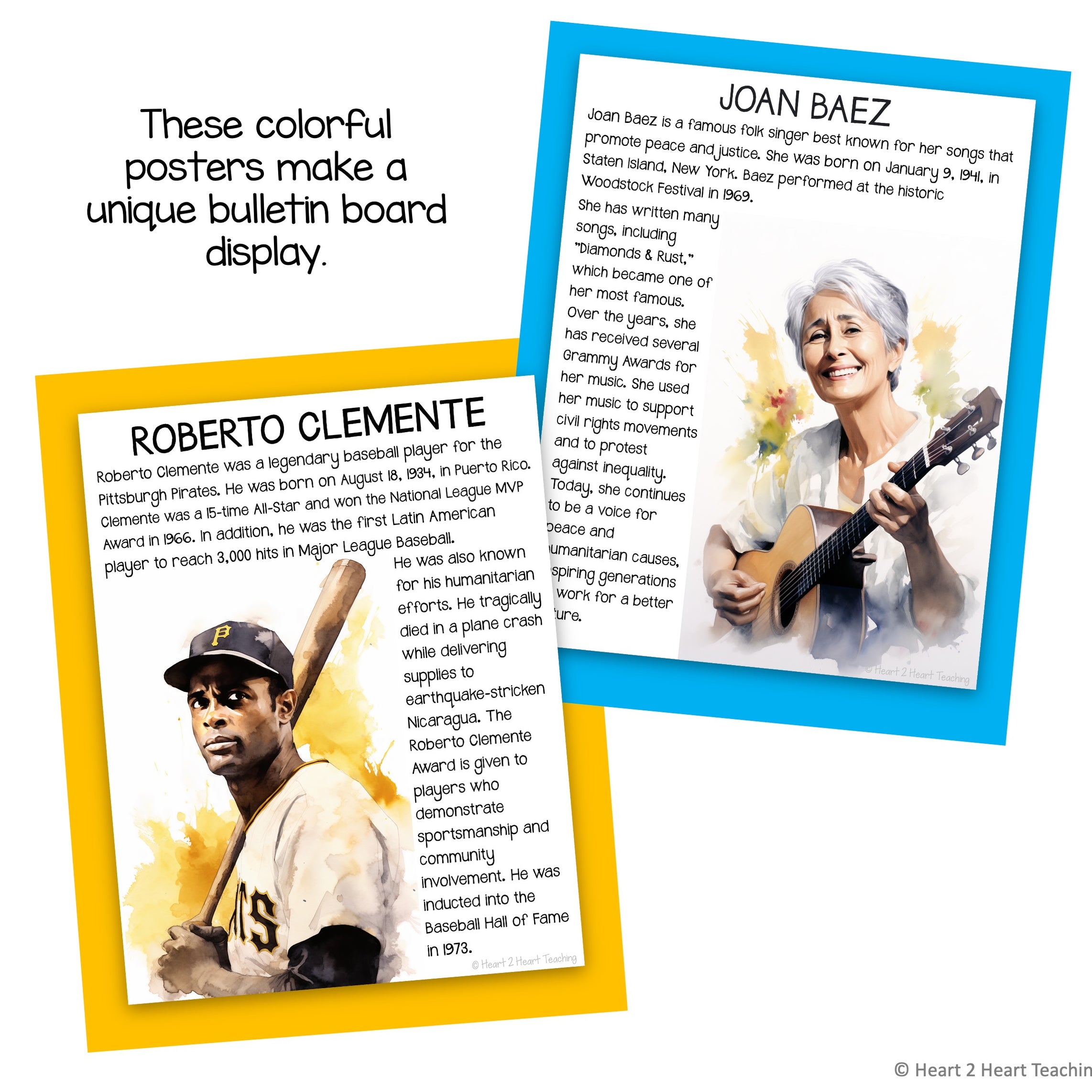 Hispanic Heritage Month Research Poster Project – Heart 2 Heart Teaching