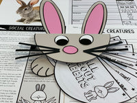 Rabbits Unit with an Easy Easter Bunny Craft Project – Heart 2 Heart ...