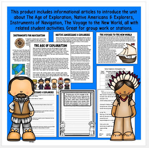 Early European Explorers #1: Cabot, Balboa, de Soto, Columbus, Hudson ...