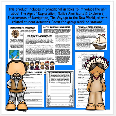 Early European Explorers #1: Cabot, Balboa, de Soto, Columbus, Hudson ...