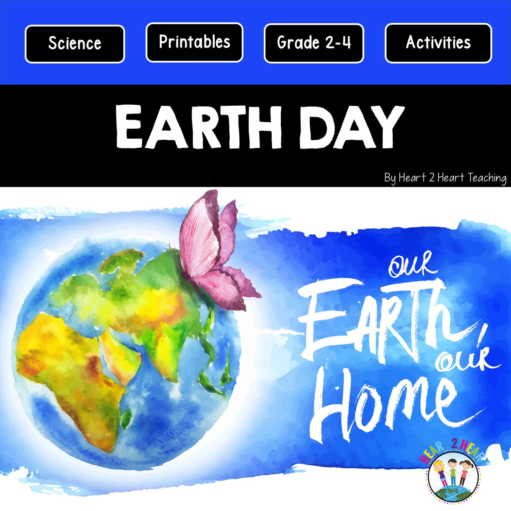 Save Our Earth! Earth Day Activity Pack – Heart 2 Heart Teaching