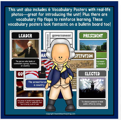 The Life Story of President George Washington Activity Pack – Heart 2 ...