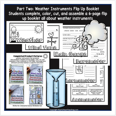Learning all about Weather Tools: Articles, Activities, & Flip Book ...