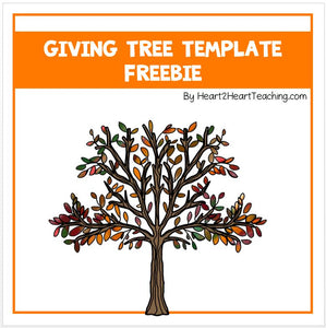 Giving Tree Classroom Donation Freebie – Heart 2 Heart Teaching