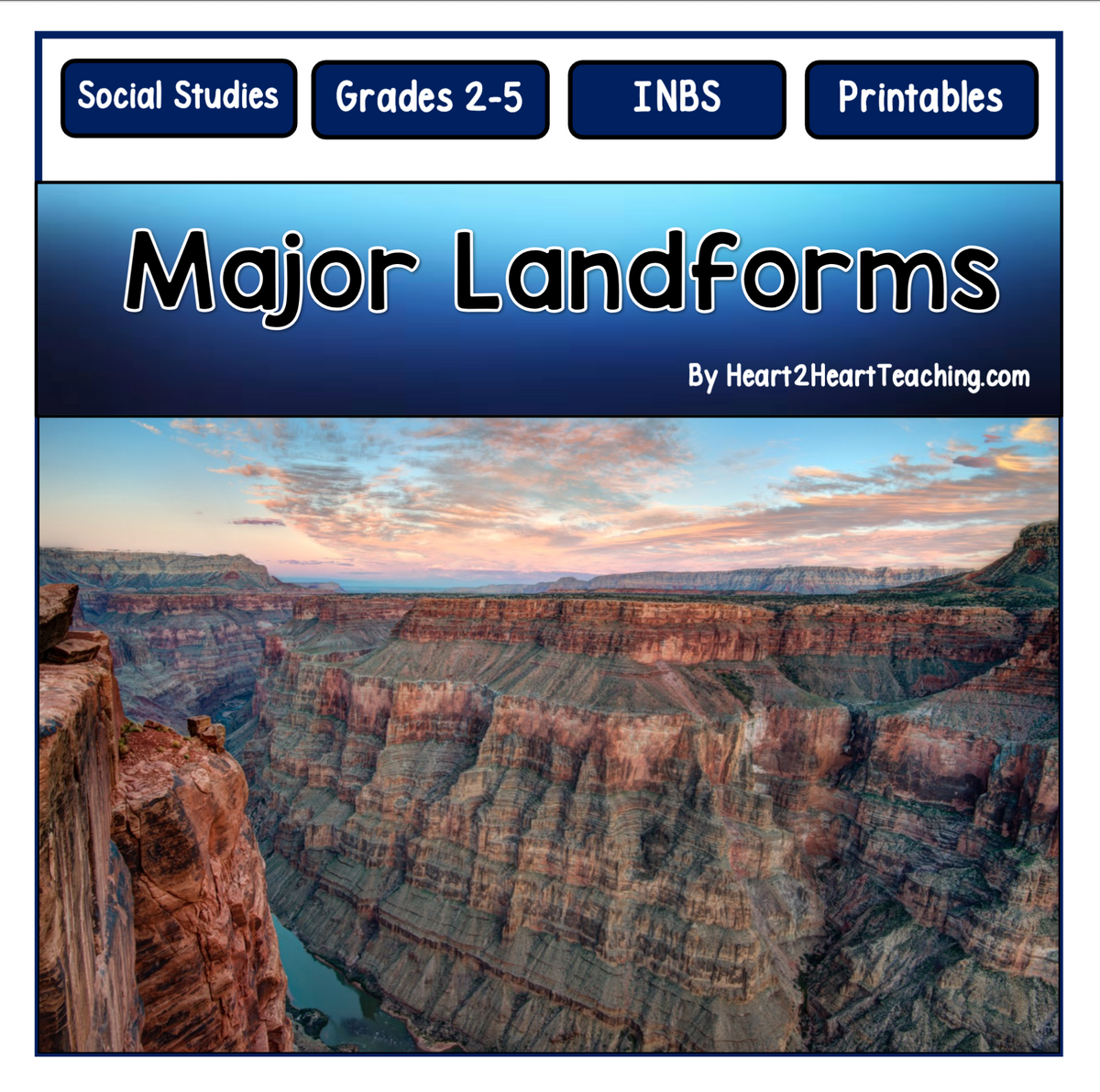 major land forms