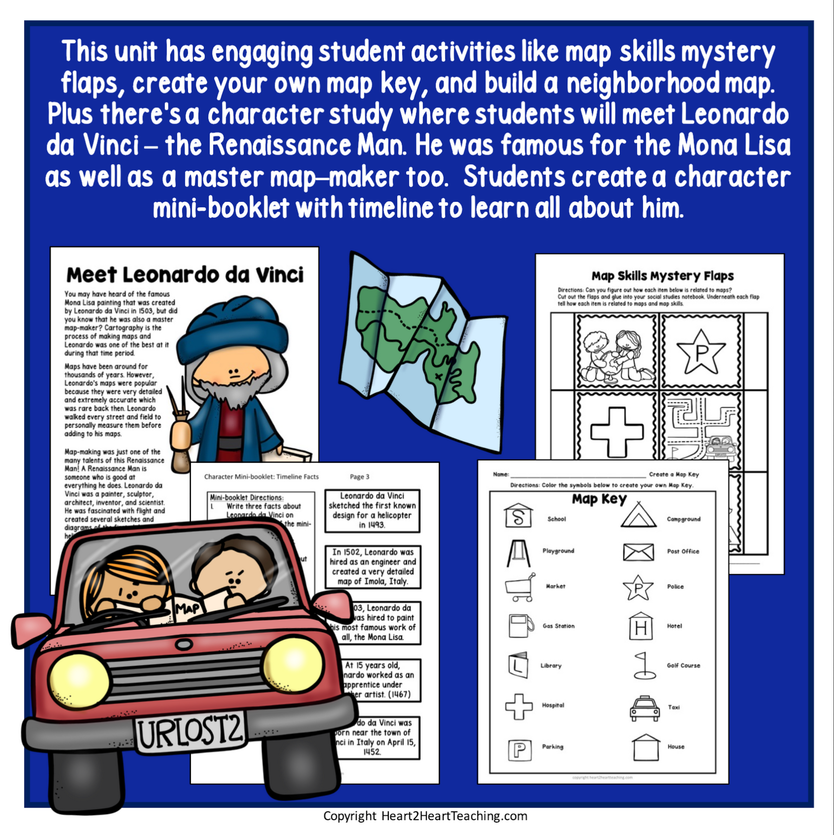 Let's go on a Map Scavenger Hunt – Heart 2 Heart Teaching