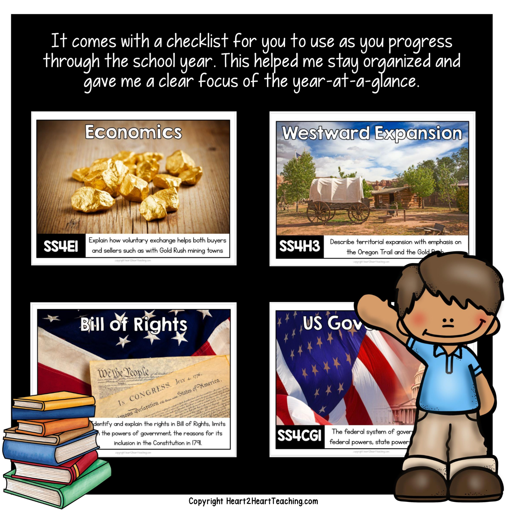 Georgia Standards of Excellence 4th Grade Social Studies Posters ...