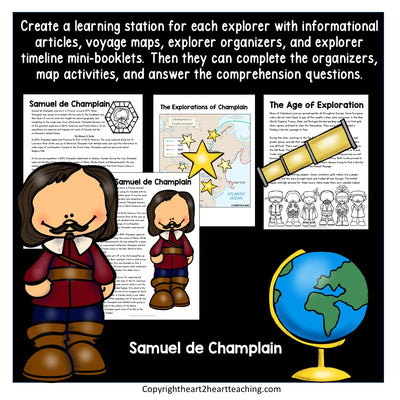 Early European Explorers #2: Magellan, Vespucci, Cortes, Champlain, Pi ...