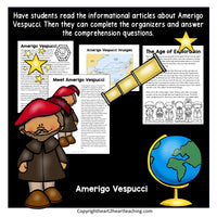 Early European Explorers #2: Magellan, Vespucci, Cortes, Champlain, Pi ...