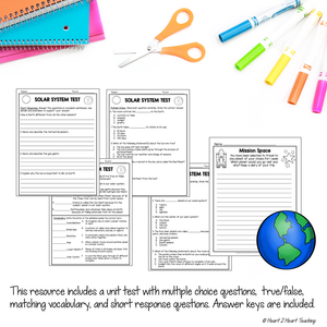 Let's Explore Our Solar System Activity Pack – Heart 2 Heart Teaching