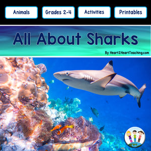 All About Sharks Craft and Activity Pack – Heart 2 Heart Teaching