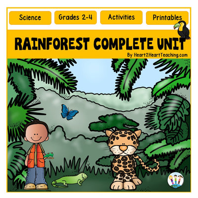 All About the Rainforest Unit – Heart 2 Heart Teaching