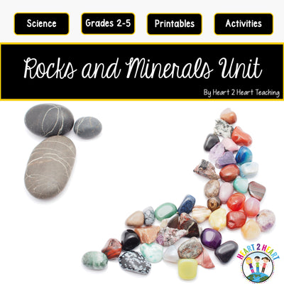Rocks and Minerals Complete Unit – Heart 2 Heart Teaching