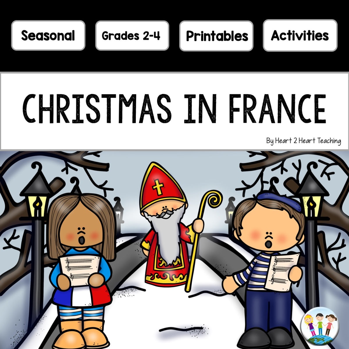 Christmas in France Activity Pack – Heart 2 Heart Teaching