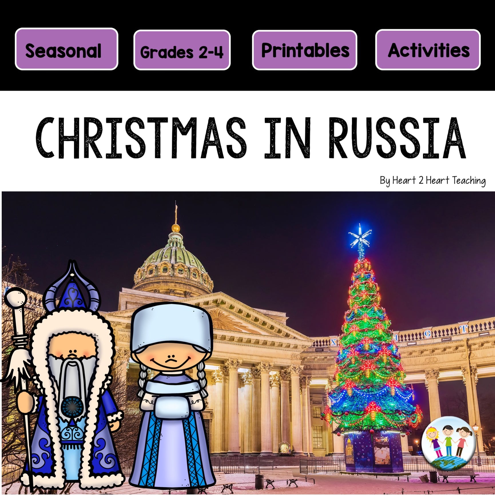 Christmas in Russia Activity Pack – Heart 2 Heart Teaching