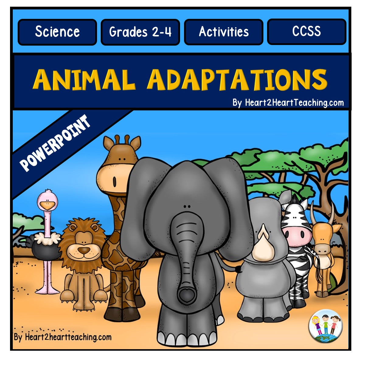 Animal Adaptions Powerpoint – Heart 2 Heart Teaching