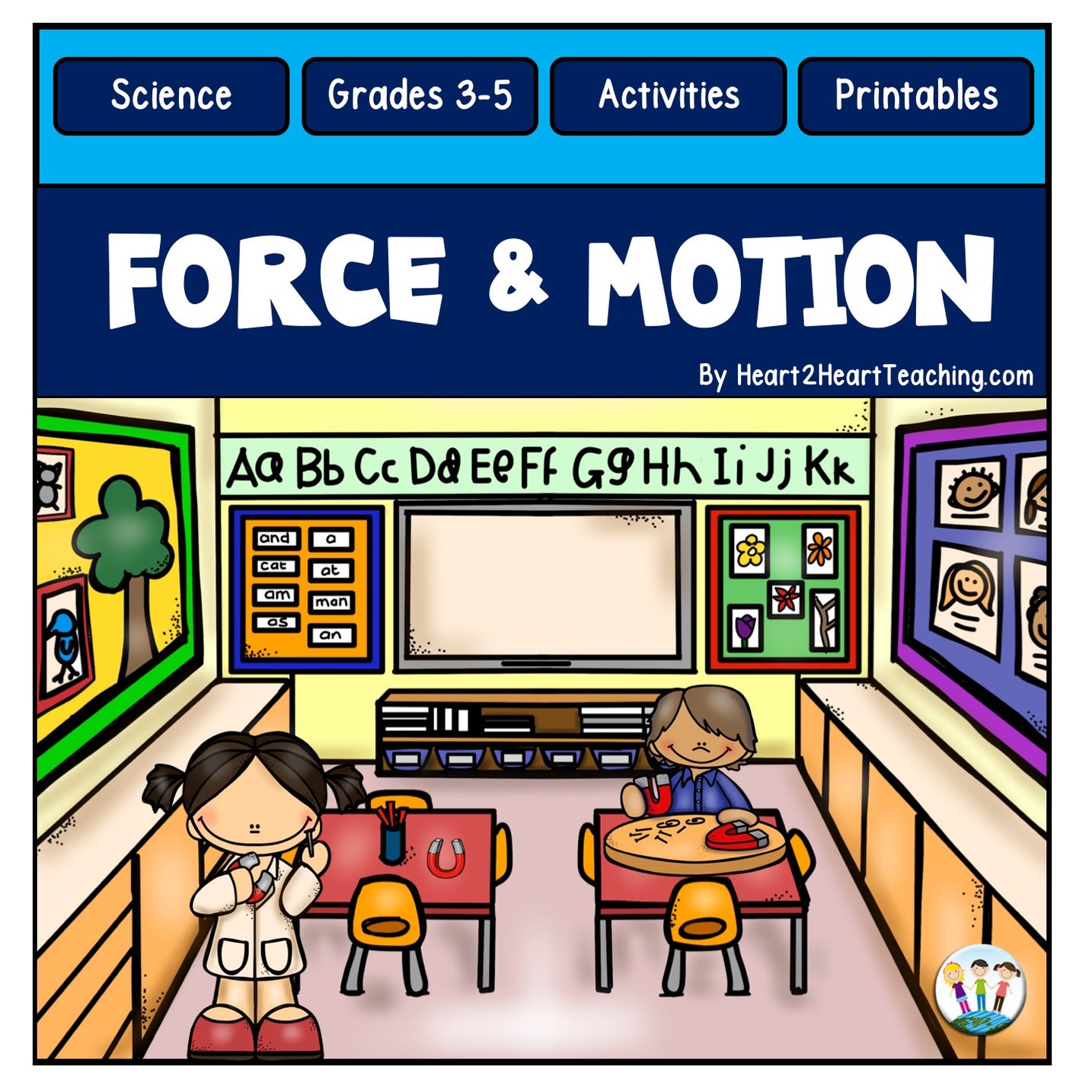 Force and Motion Activity Pack with Issac Newton & Elijah McCoy – Heart ...