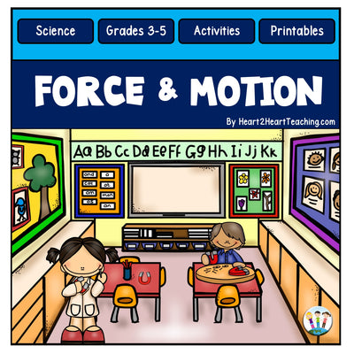 Force and Motion Activity Pack with Issac Newton & Elijah McCoy – Heart ...
