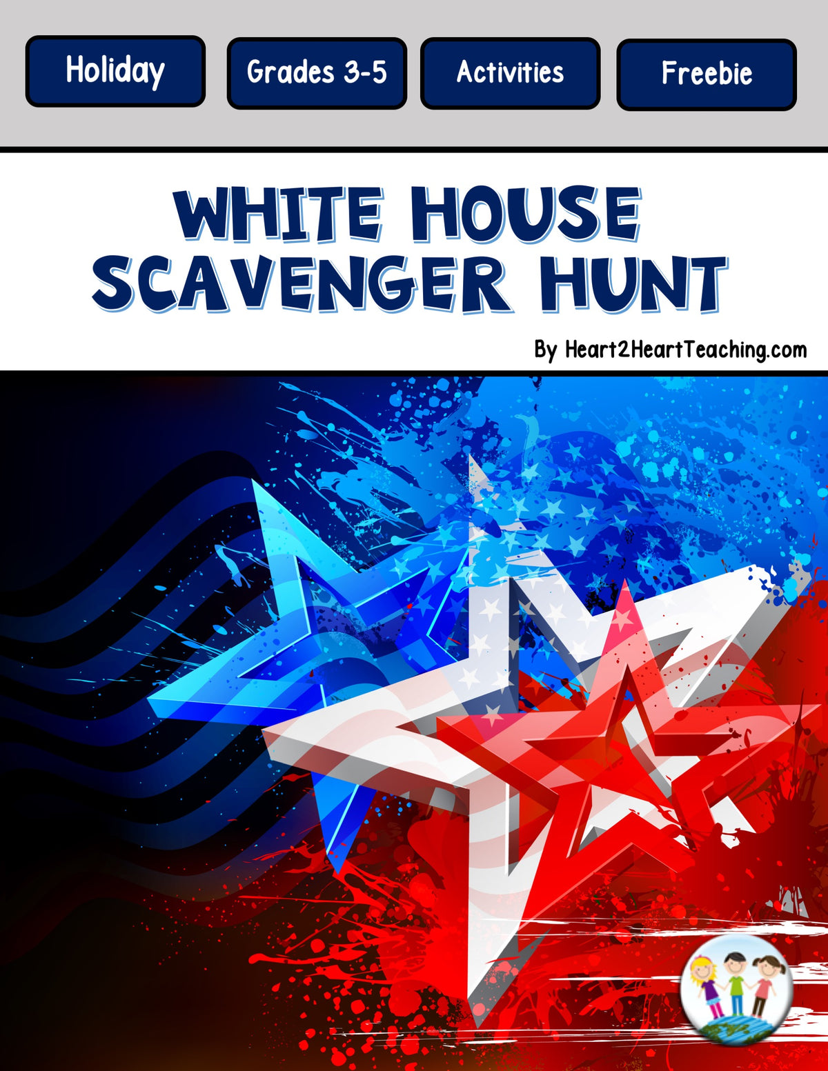 White House Scavenger Hunt Freebie – Heart 2 Heart Teaching