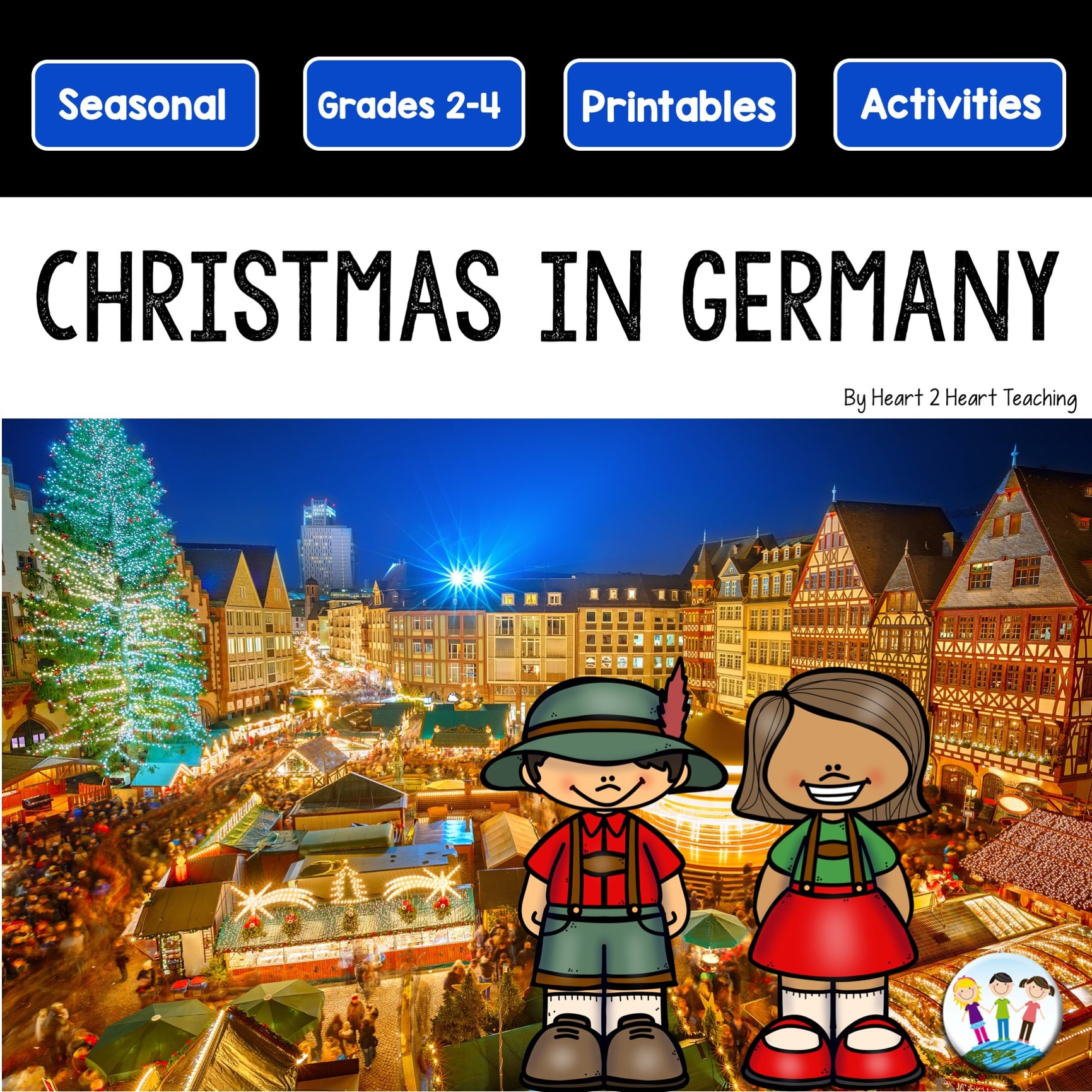 Christmas in Germany Activity Pack – Heart 2 Heart Teaching