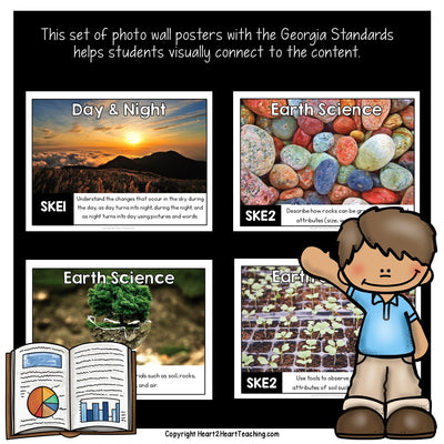 Georgia Standards of Excellence Kindergarten Science Posters – Heart 2 ...