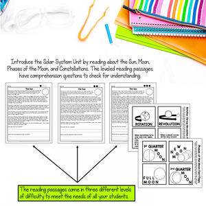 Let's Explore Our Solar System Activity Pack – Heart 2 Heart Teaching