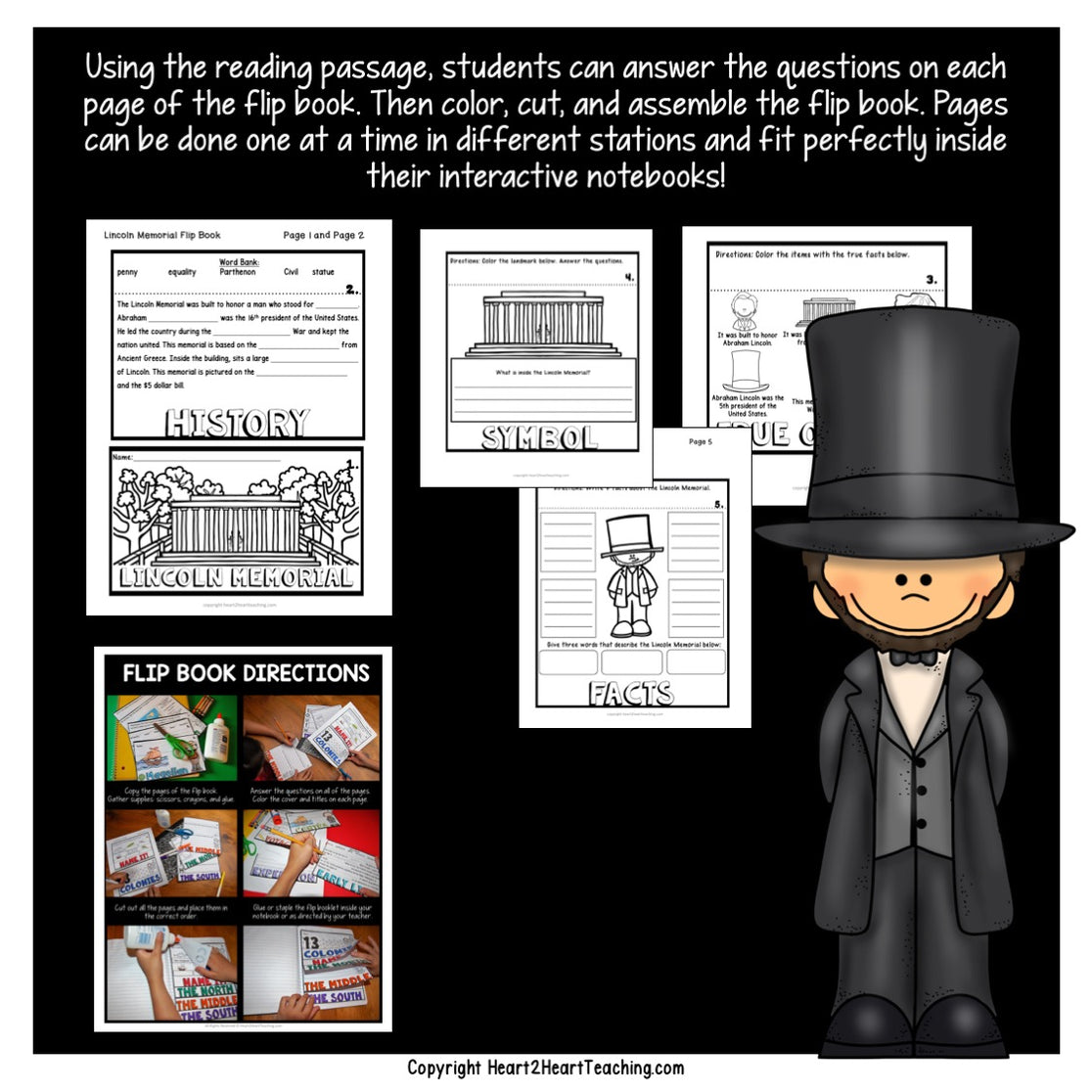 Let's Learn About the Lincoln Memorial – Heart 2 Heart Teaching