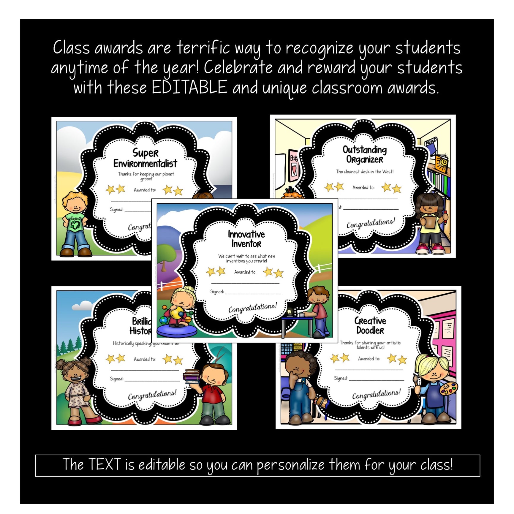 End of the Year Class Awards and Character Traits Awards – Heart 2 ...