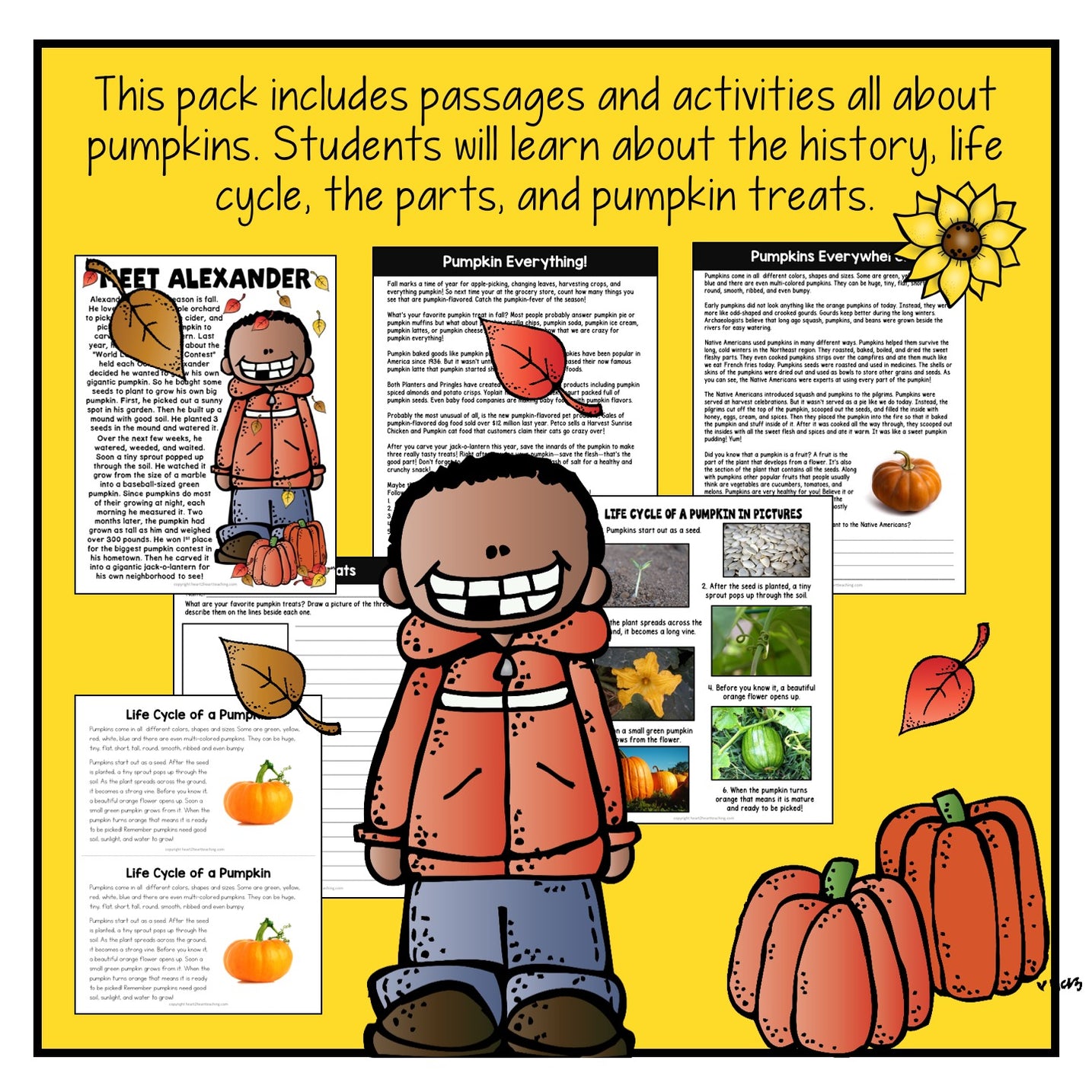 Fall Activities: Pumpkin Activities for Science Centers – Heart 2 Heart ...
