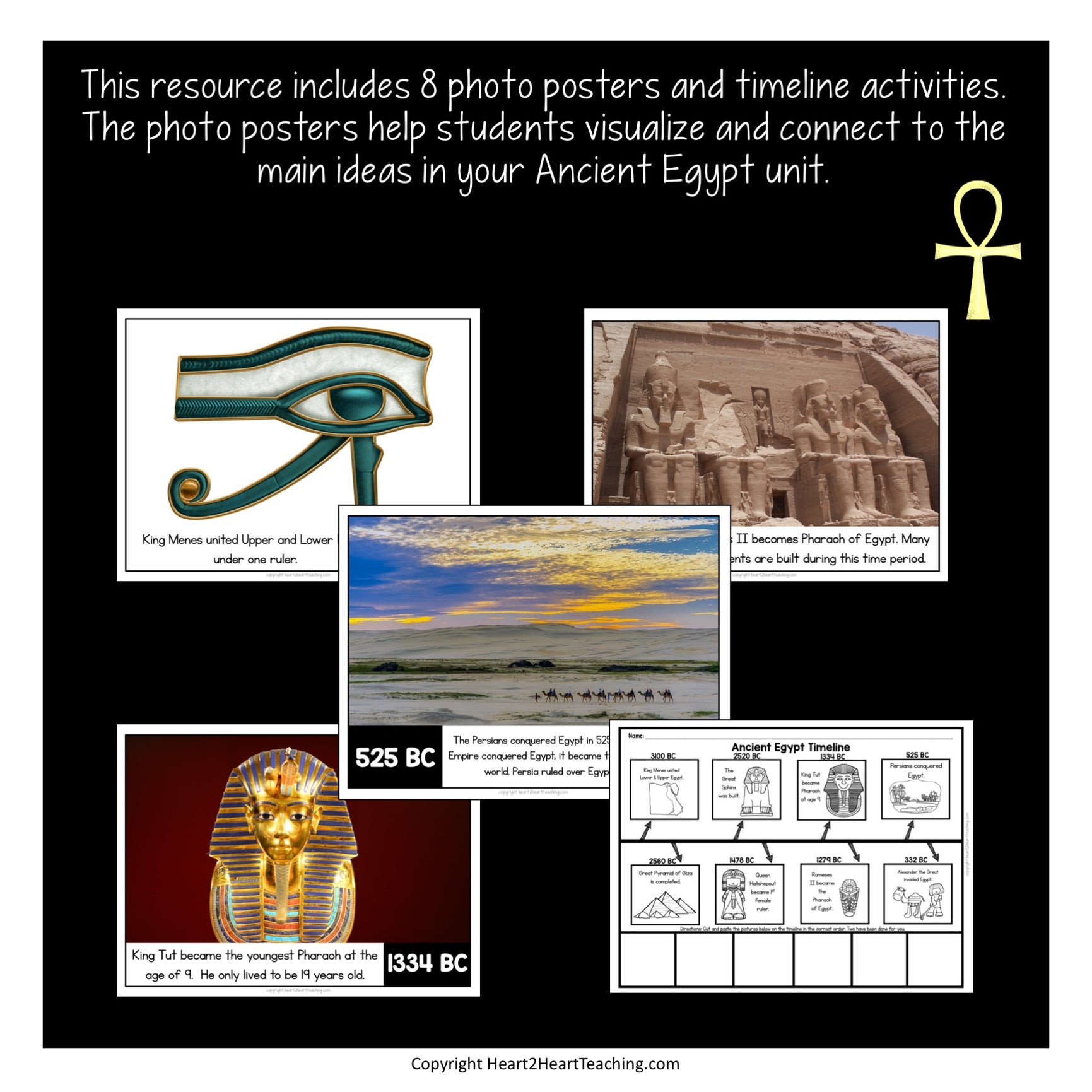 Ancient Egypt Timeline & Bulletin Board Kit – Heart 2 Heart Teaching