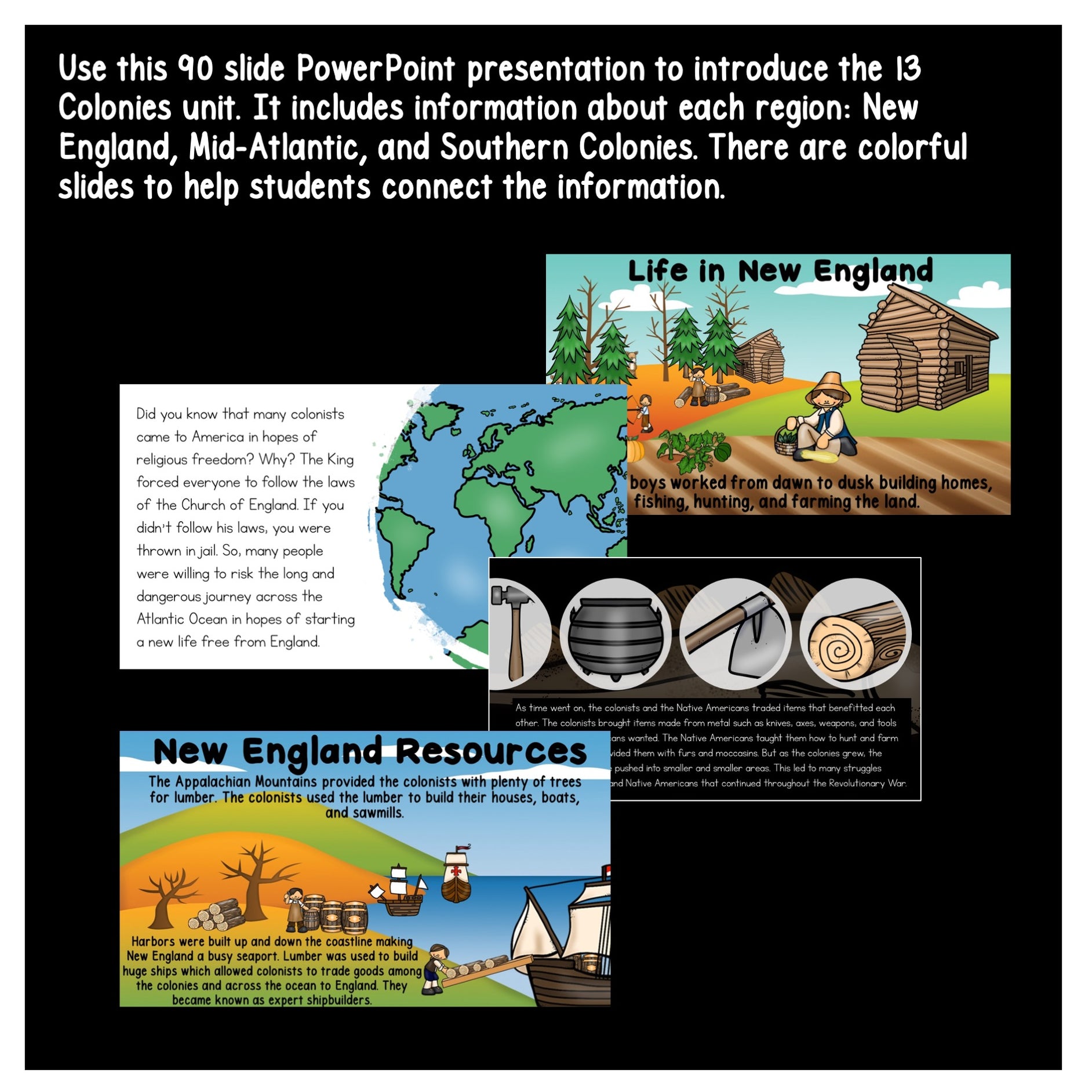 13 Colonies Powerpoint – Heart 2 Heart Teaching