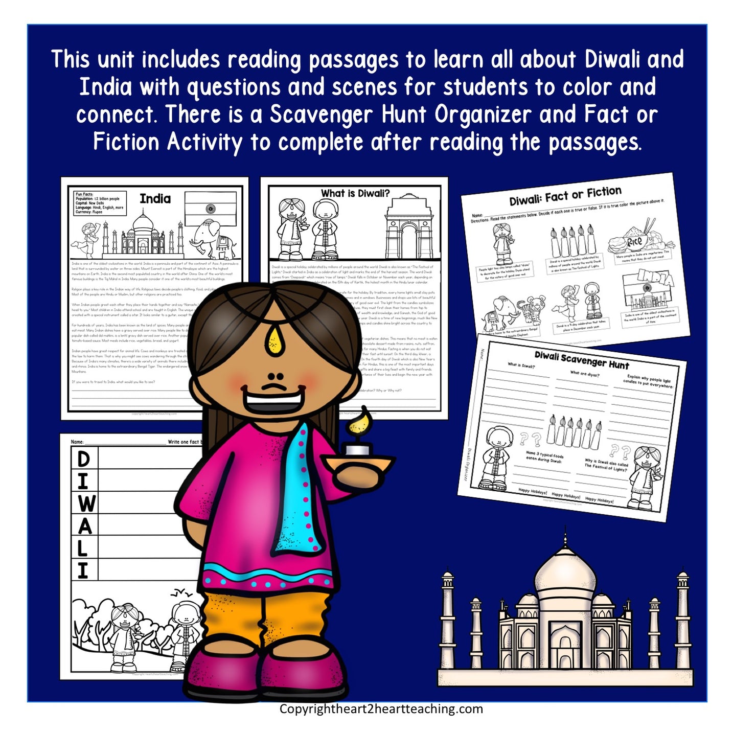 Winter Holidays Around the World: Let's Learn All About Diwali – Heart ...