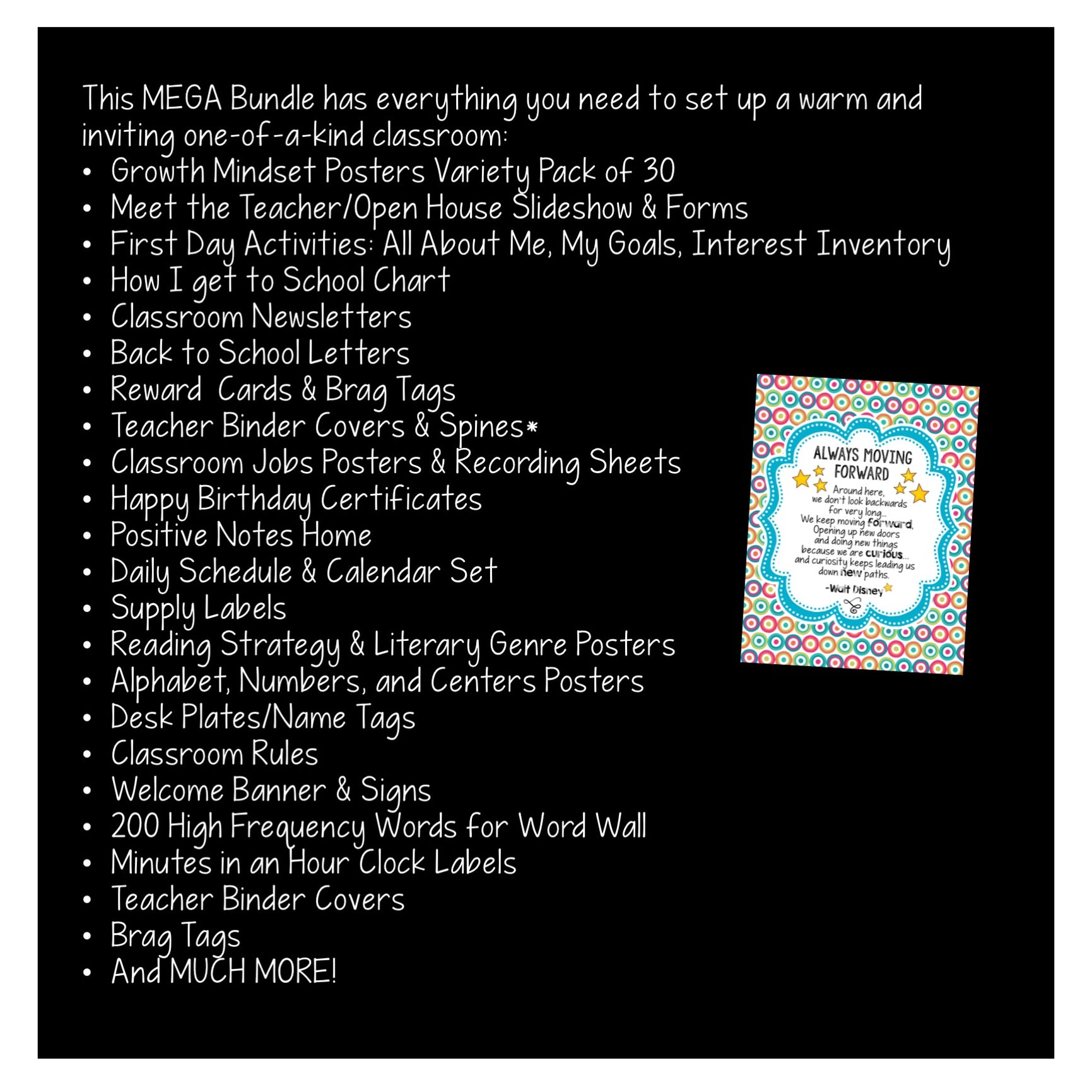 Turquoise, Purple, and Pink Dots Classroom Decor Pack #16: Everything ...