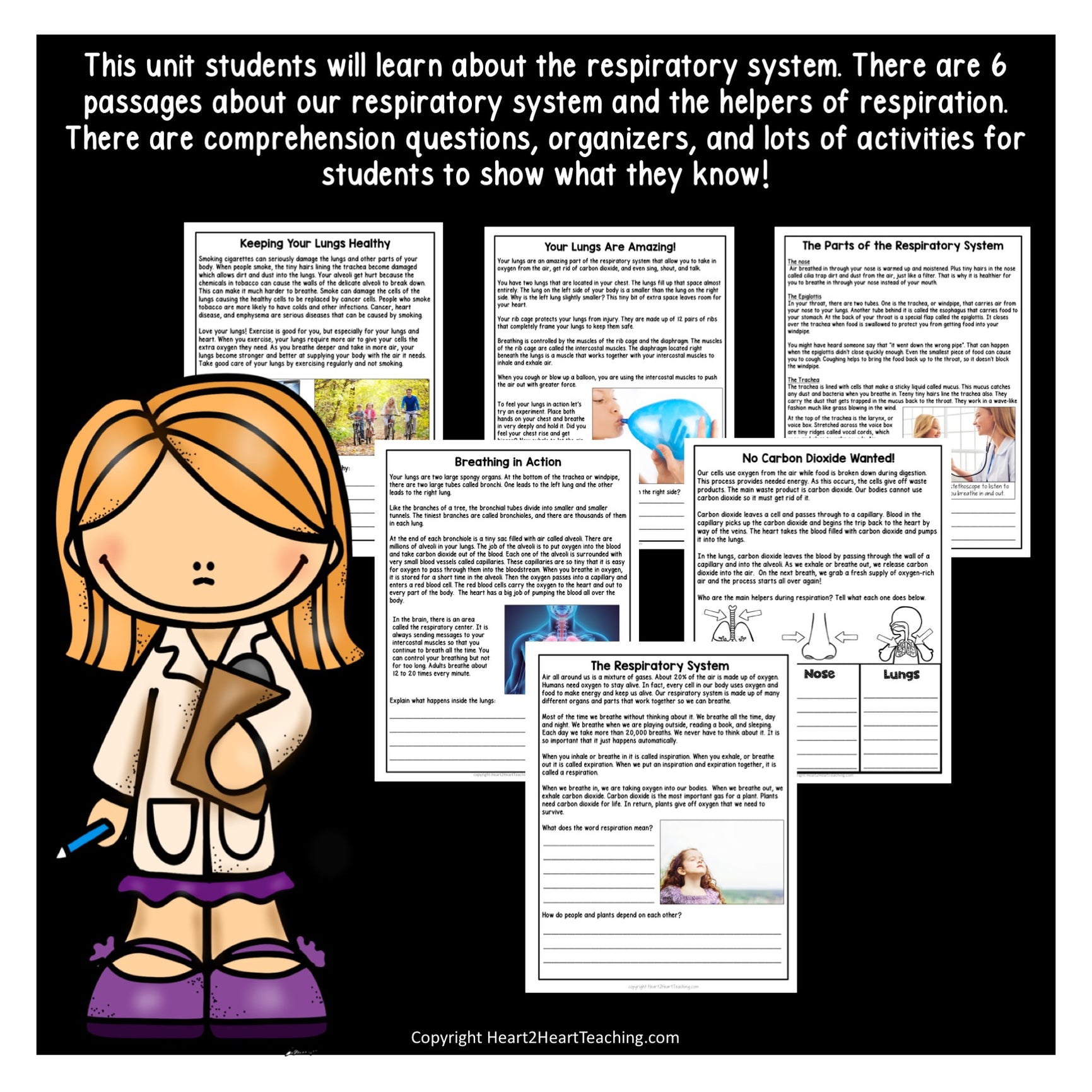 Human Body Systems: Let's Explore our Respiratory System – Heart 2 ...