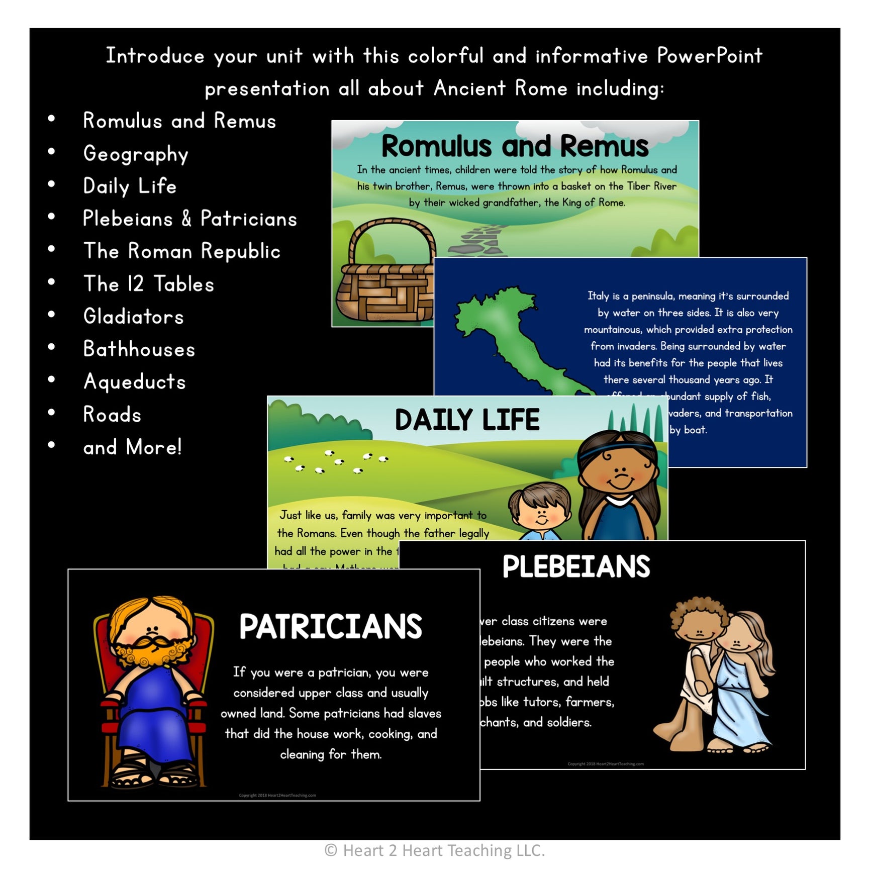 Life in Ancient Rome PowerPoint – Heart 2 Heart Teaching