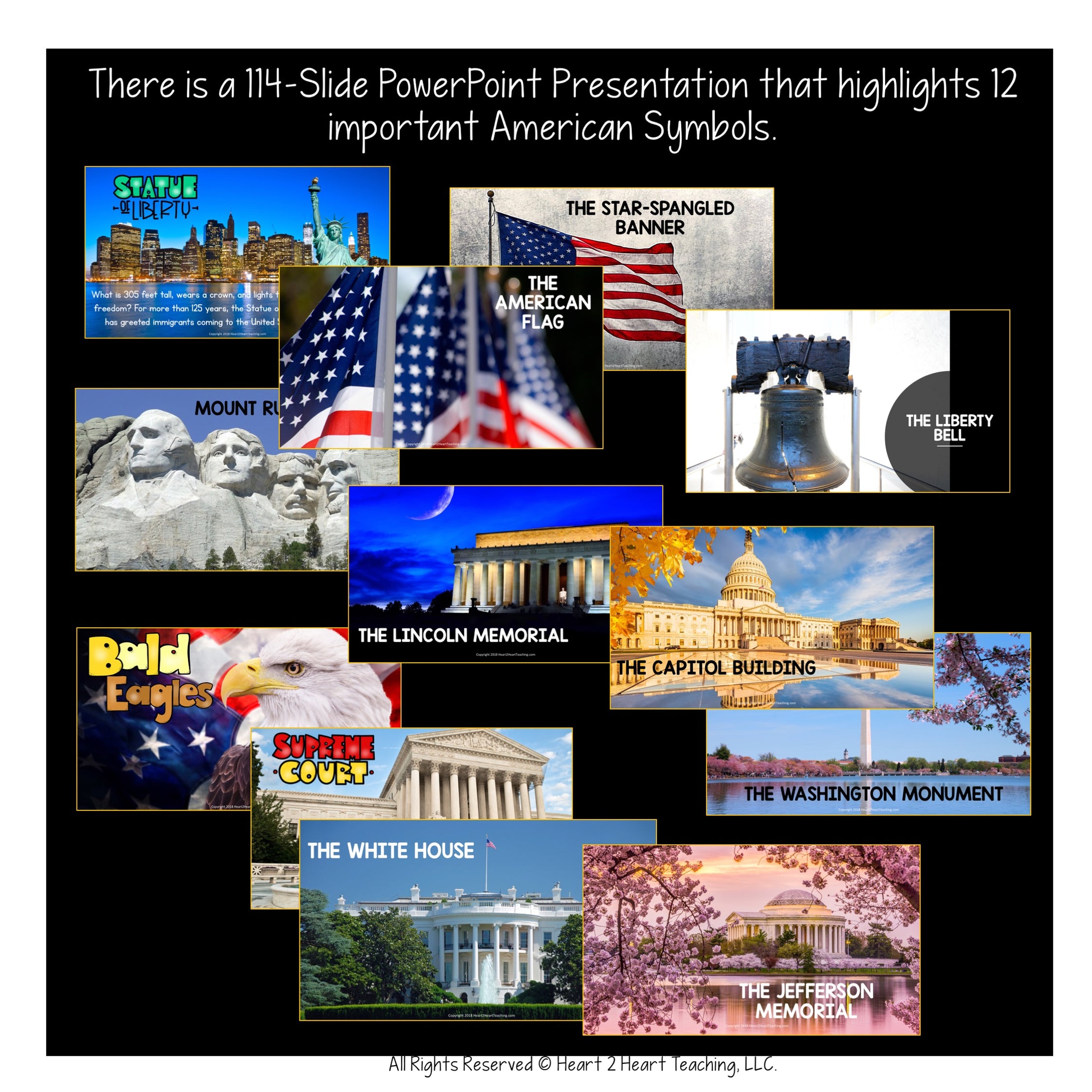 American Symbols Powerpoint – Heart 2 Heart Teaching