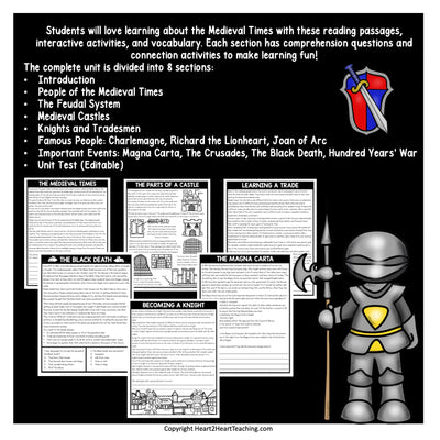 Medieval Times Unit – Heart 2 Heart Teaching