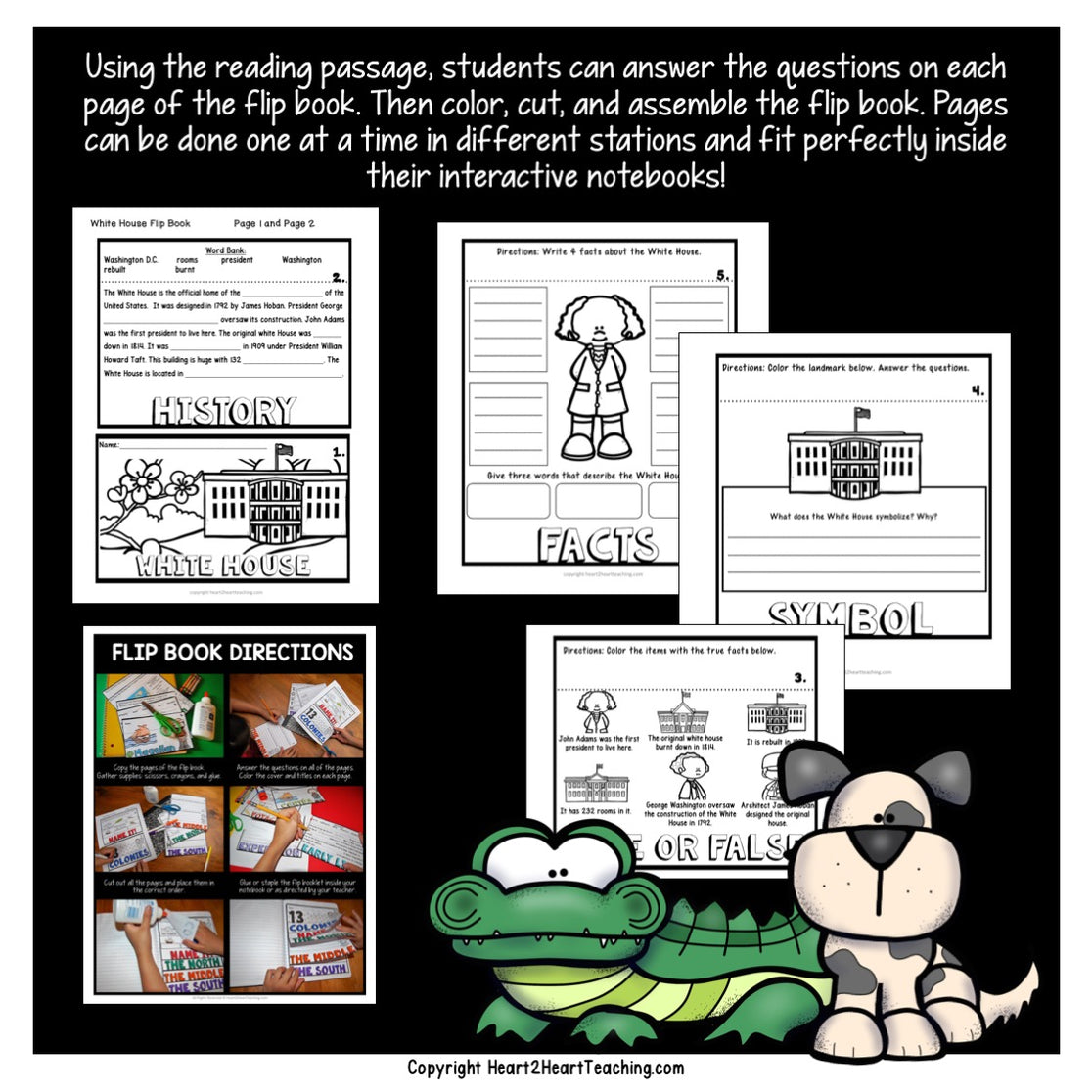 Let's Learn all about the White House – Heart 2 Heart Teaching