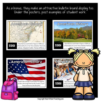Georgia Standards of Excellence 1st Grade Social Studies Posters ...