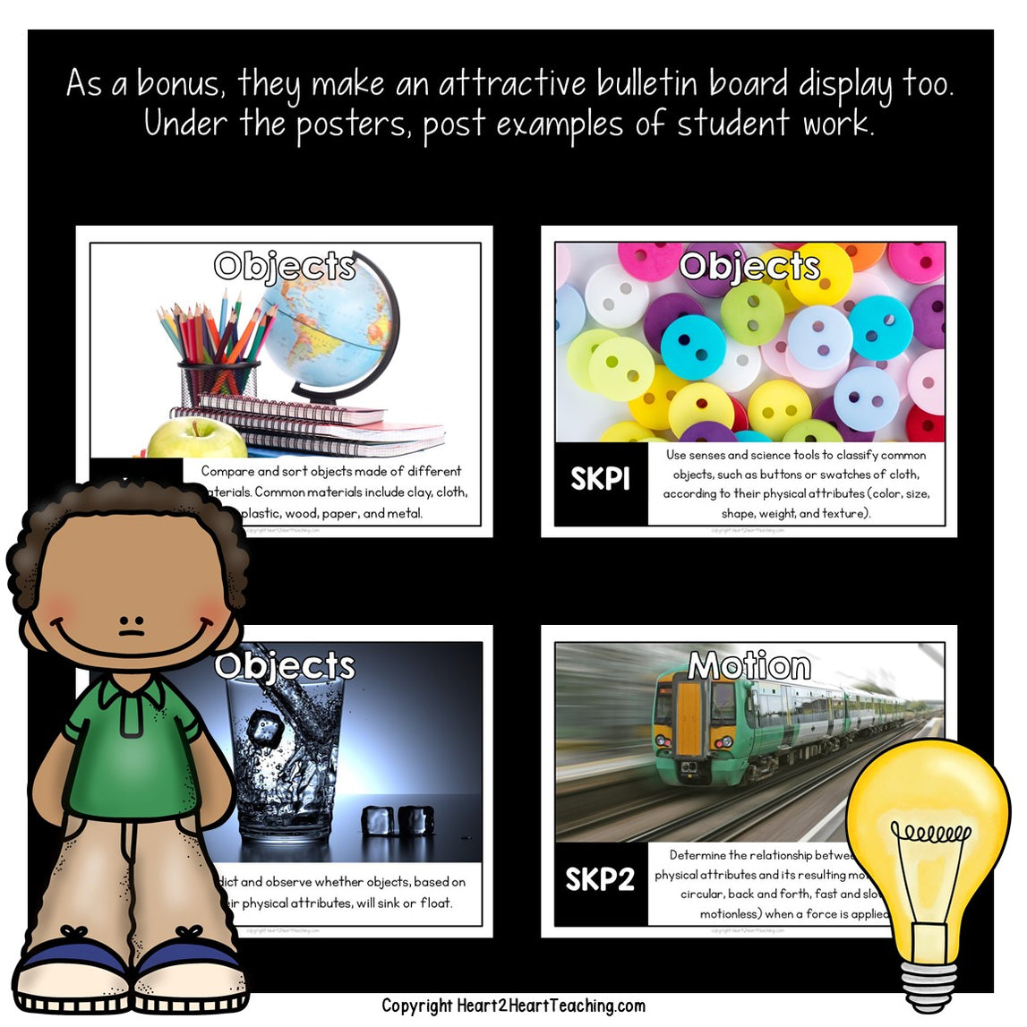 Georgia Standards of Excellence Kindergarten Science Posters – Heart 2 ...