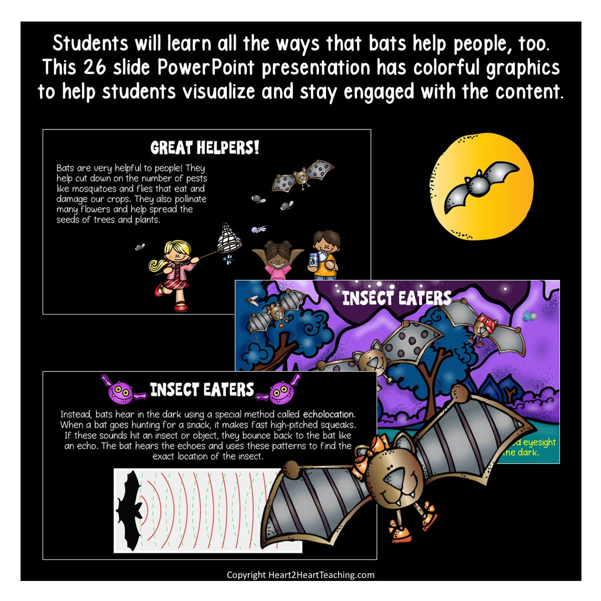 All About Those Batty Bats Powerpoint – Heart 2 Heart Teaching
