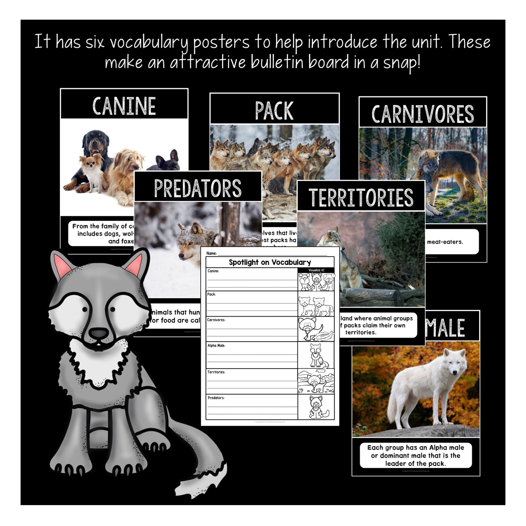 All About Wolves Unit – Heart 2 Heart Teaching
